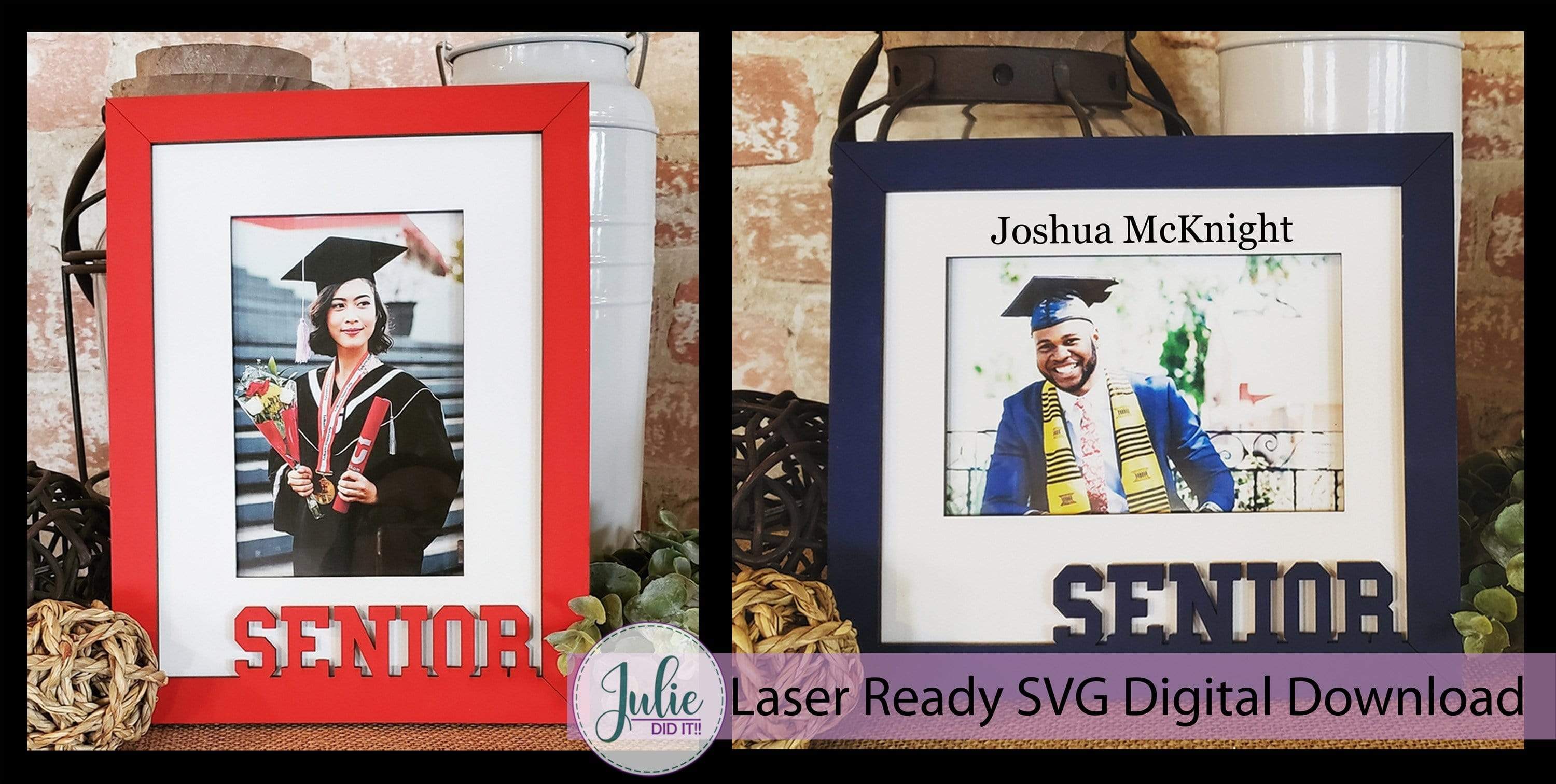 Senior Graduation Frame – Julie Did It Studios