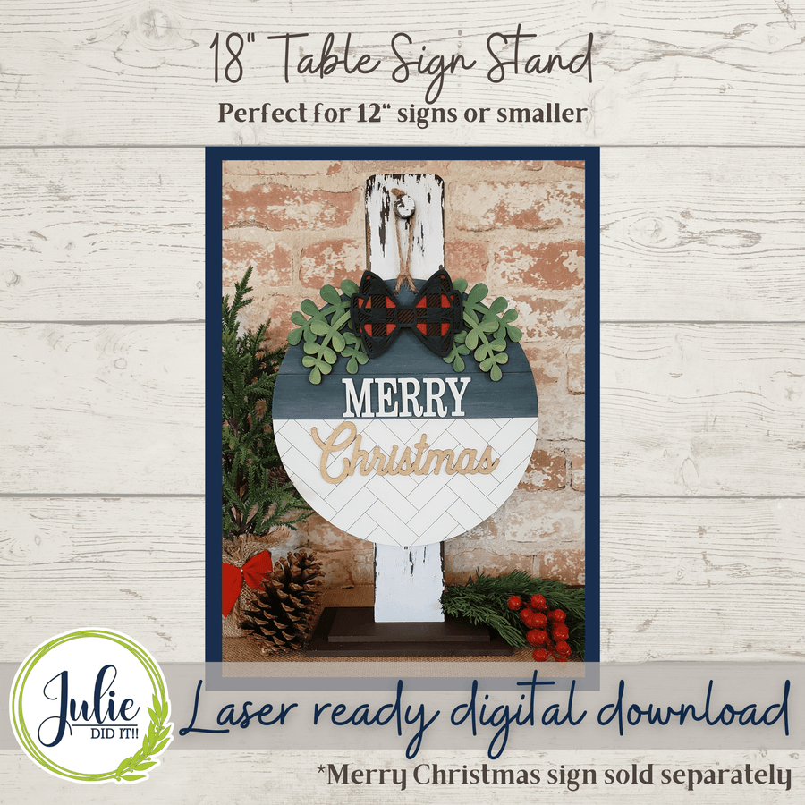 Table Sign Stand – Julie Did It Studios